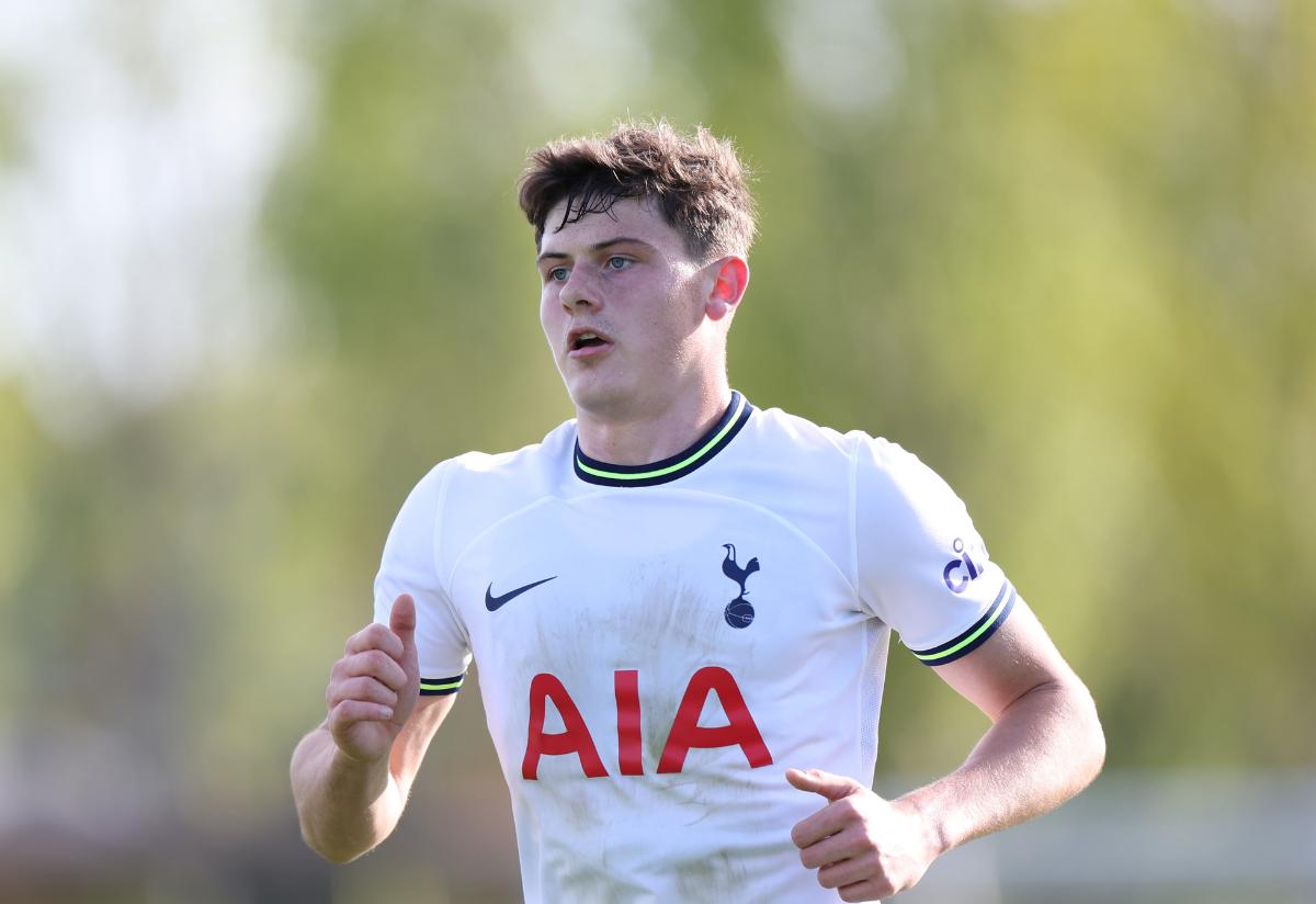 Tottenham U21s star Will Lankshear sends a message in win on Friday