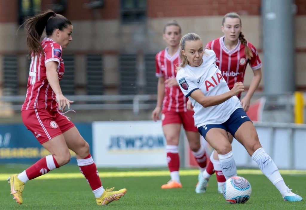 Tottenham Women get off the mark in the WSL as Finnish stars stand out