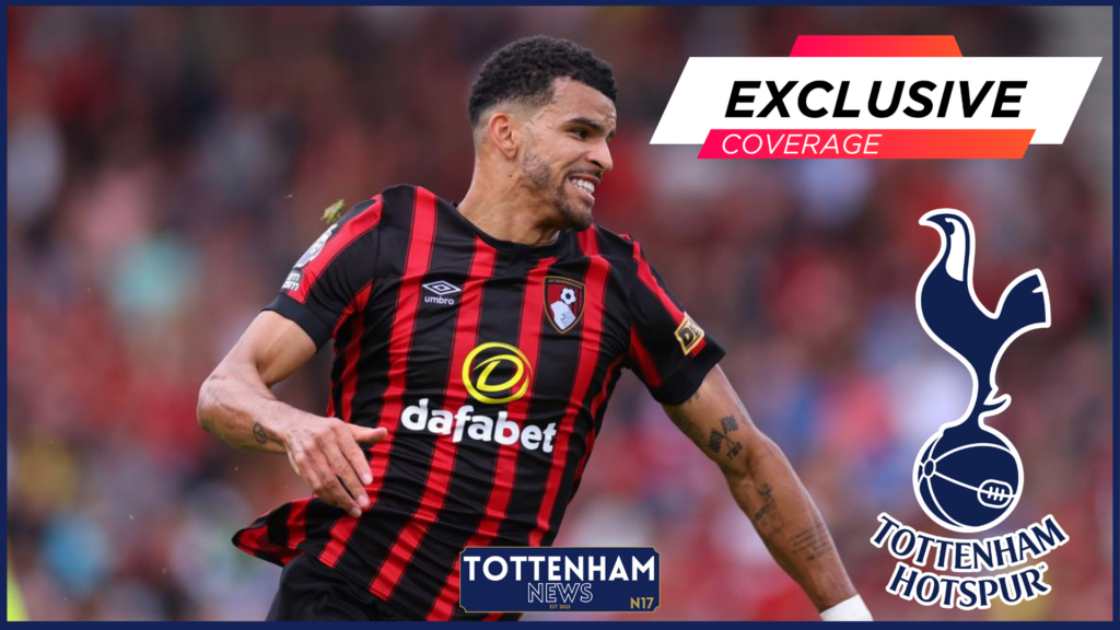 Tottenham to pay over the odds to sign Dominic Solanke