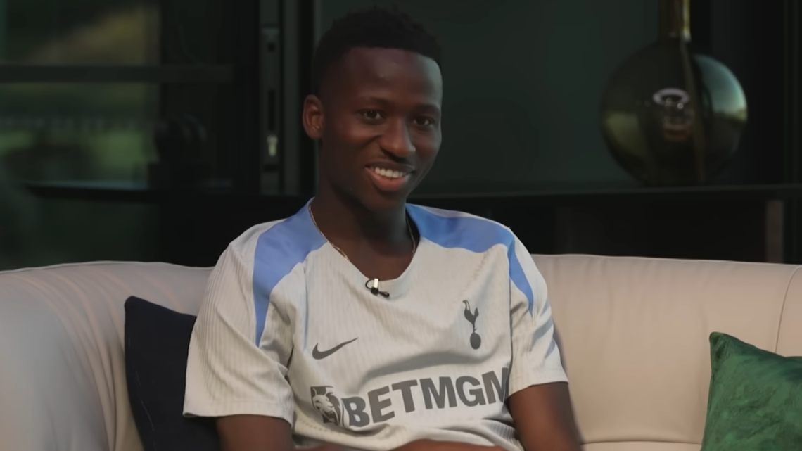Sarr joy after what Pep Guardiola has said ahead of Man City v Tottenham