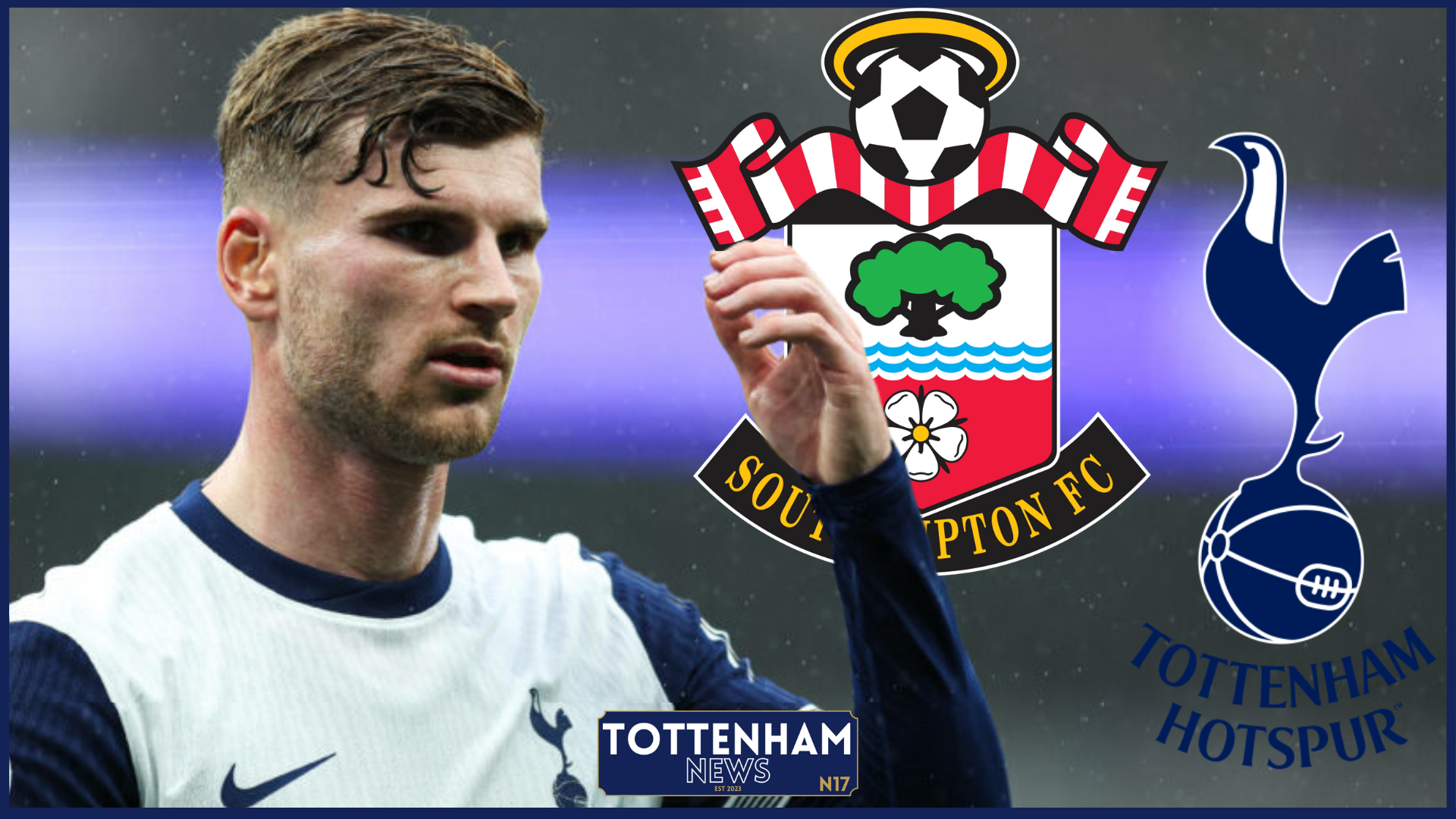 Werner to be axed from Tottenham Europa League squad after Southampton ...