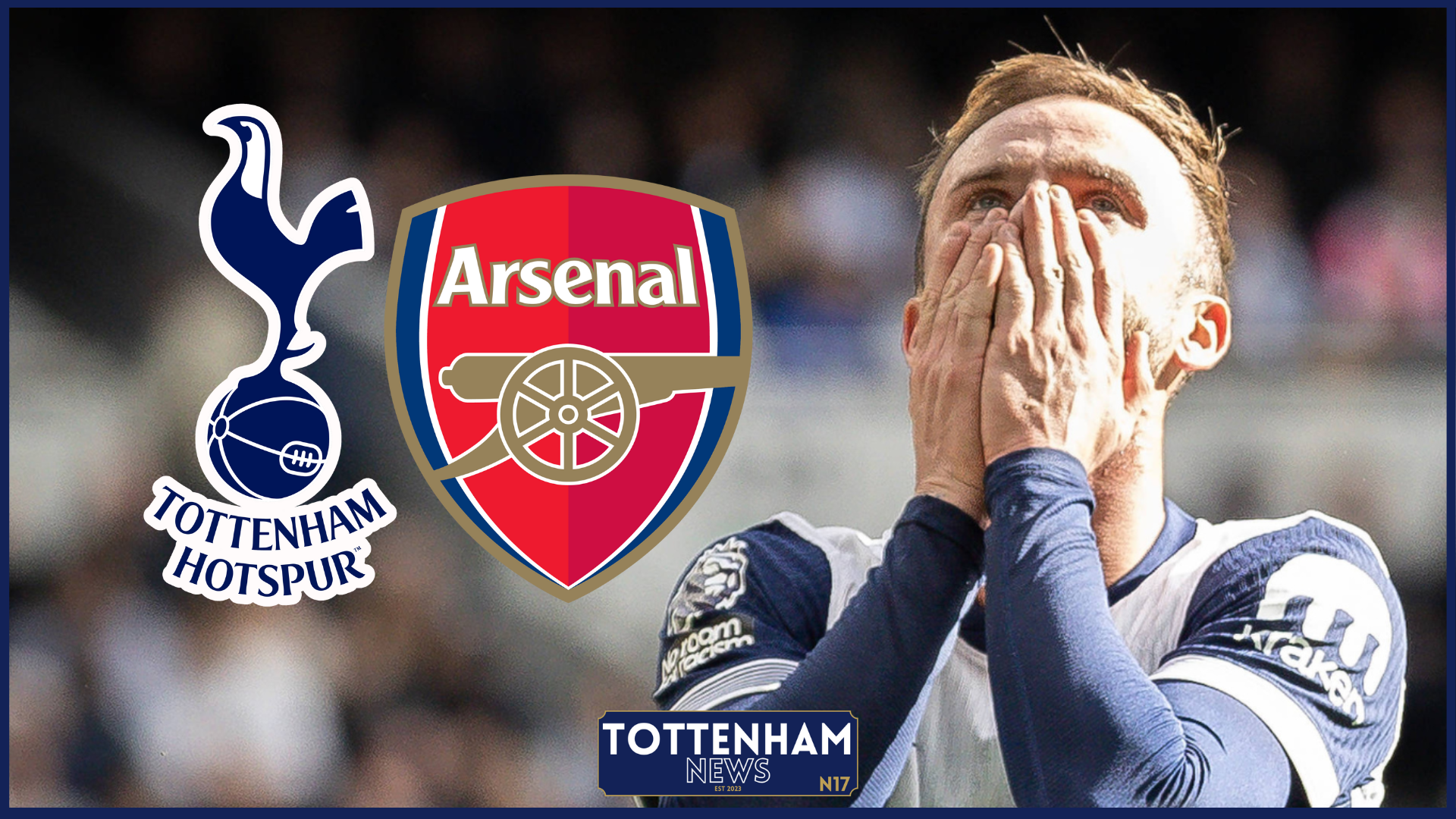 Ange Postecoglou makes James Maddison mistake - Tottenham XI v Arsenal