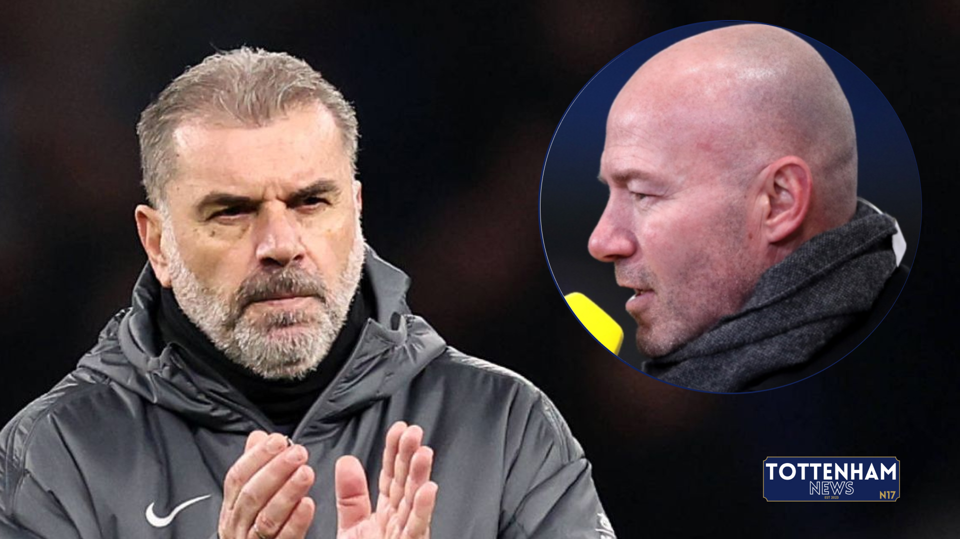 Alan Shearer comments spell bad news for Postecoglou at Tottenham