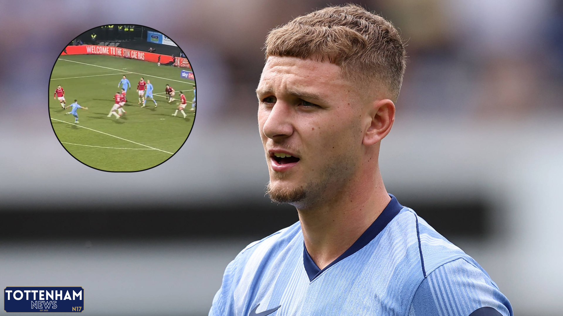 Jamie Donley 'terrific' as 'brilliant' moment emerges away from Tottenham