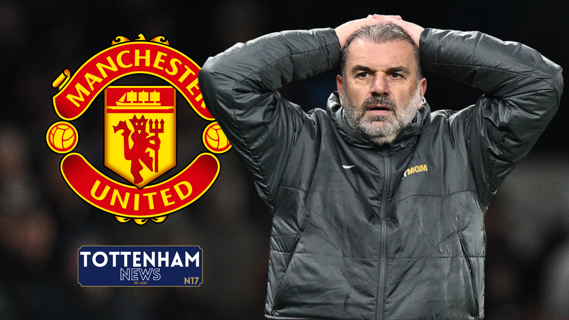 Ange Postecoglou goes 'mad' at what Tottenham players did v Man United