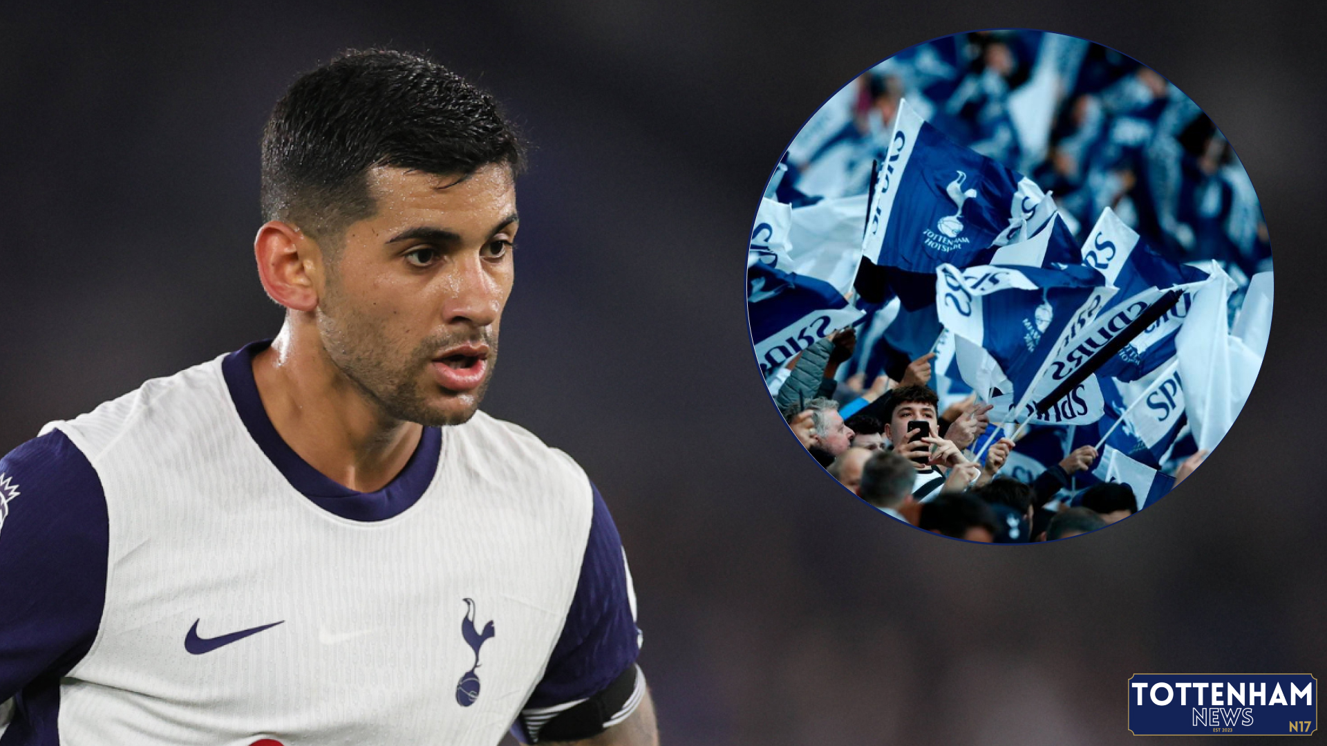 Cristian Romero sends message to Tottenham fans after Fulham defeat