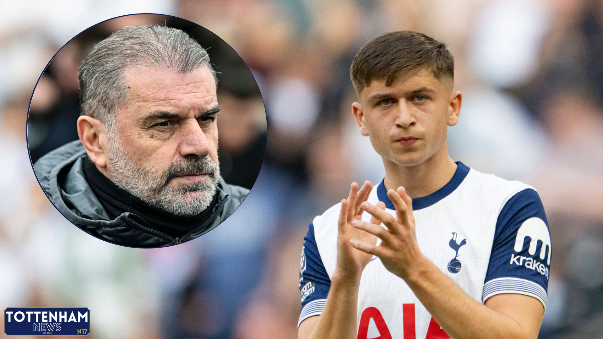 Mikey Moore sends message to Ange Postecoglou at Tottenham