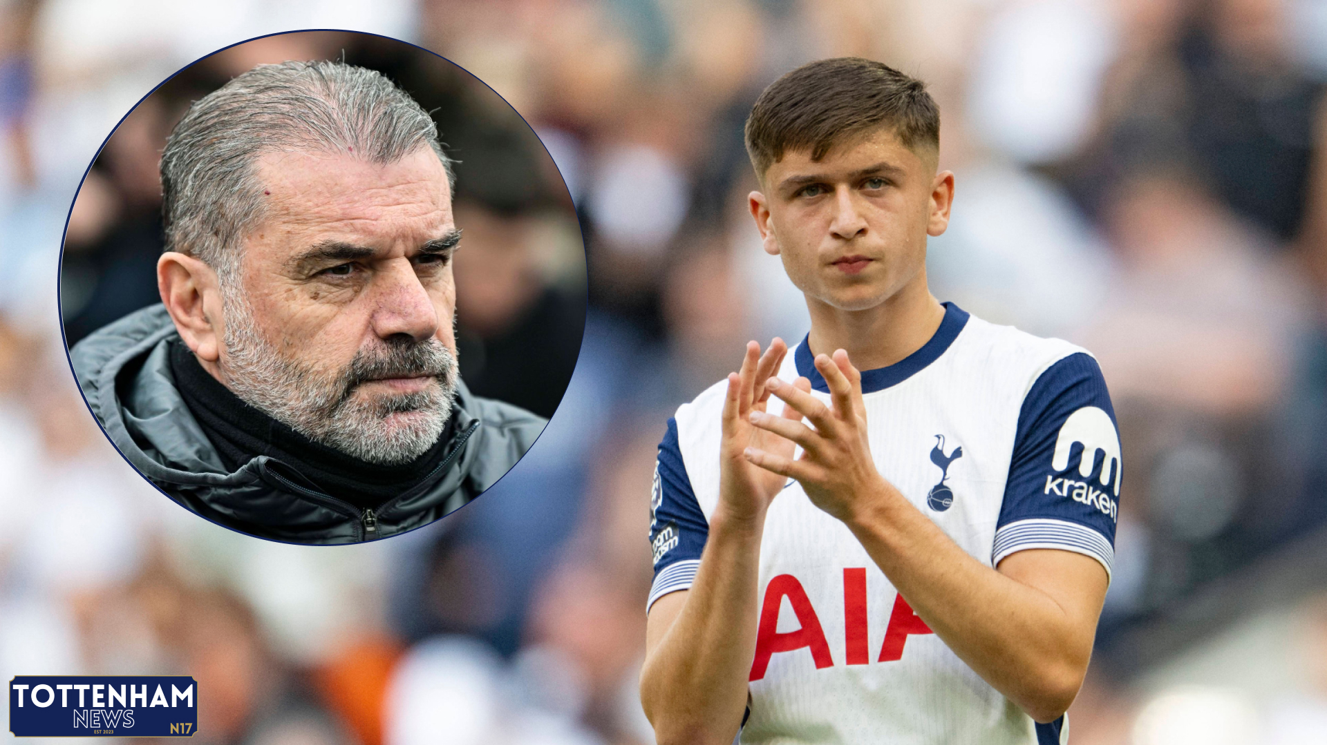 Mikey Moore told to quit Tottenham after what Ange Postecoglou has done