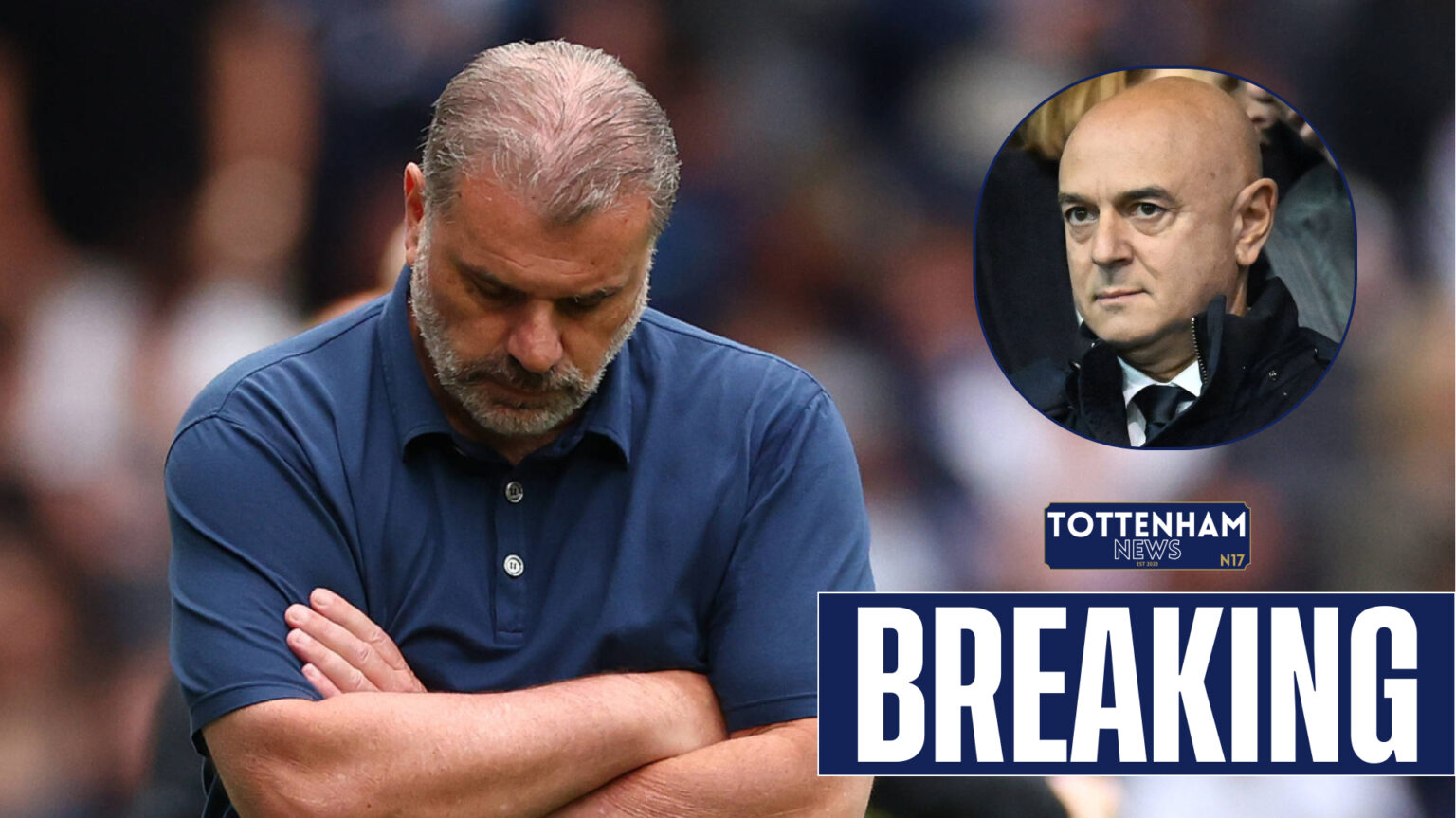Daniel Levy 'tipping point' emerges with Tottenham to sack Ange Postecoglou