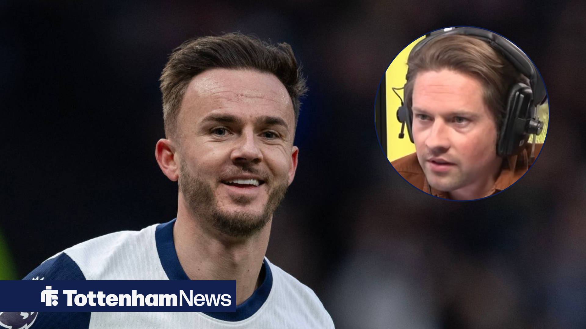 Rory Jennings cannot believe what James Maddison has done as Tottenham ...