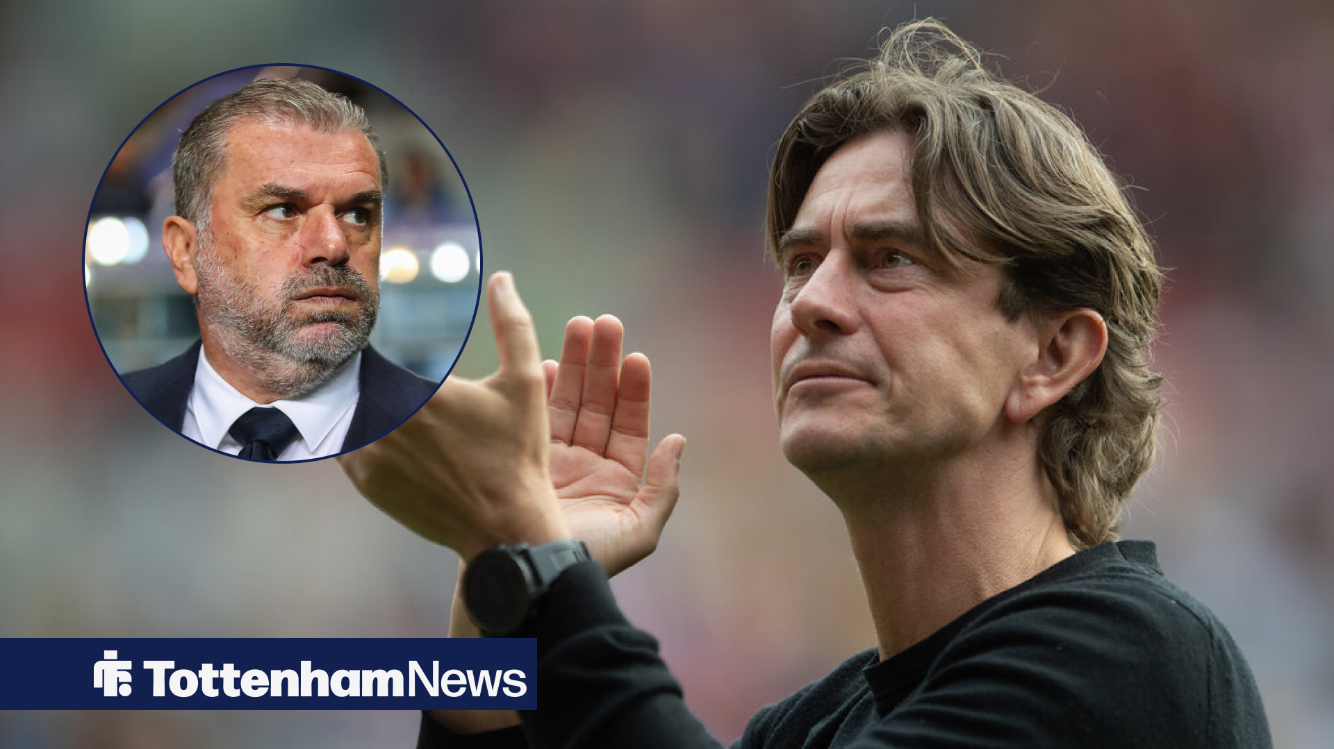 Thomas Frank sends text message after Postecoglou sack news at Tottenham