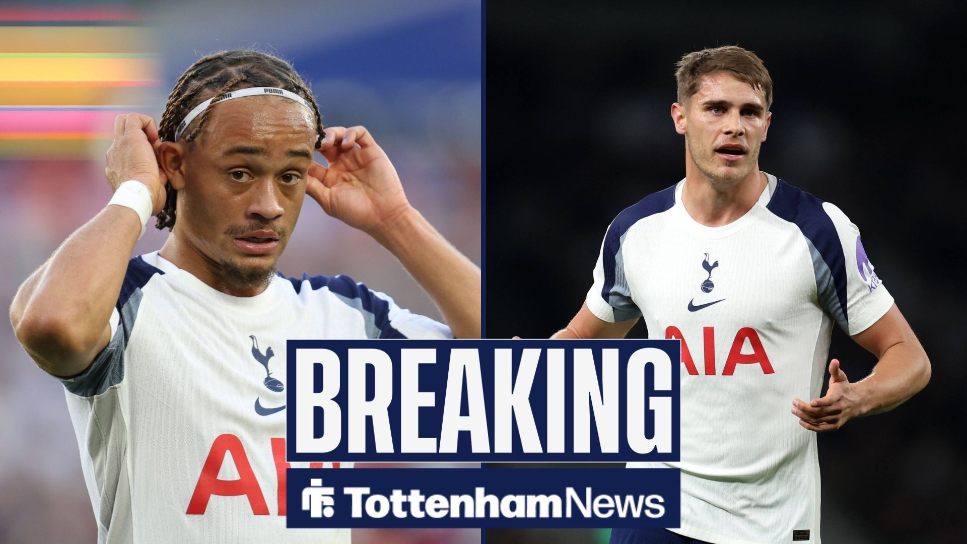 Micky van de Ven and Xavi Simons instantly react as Tottenham confirm ...